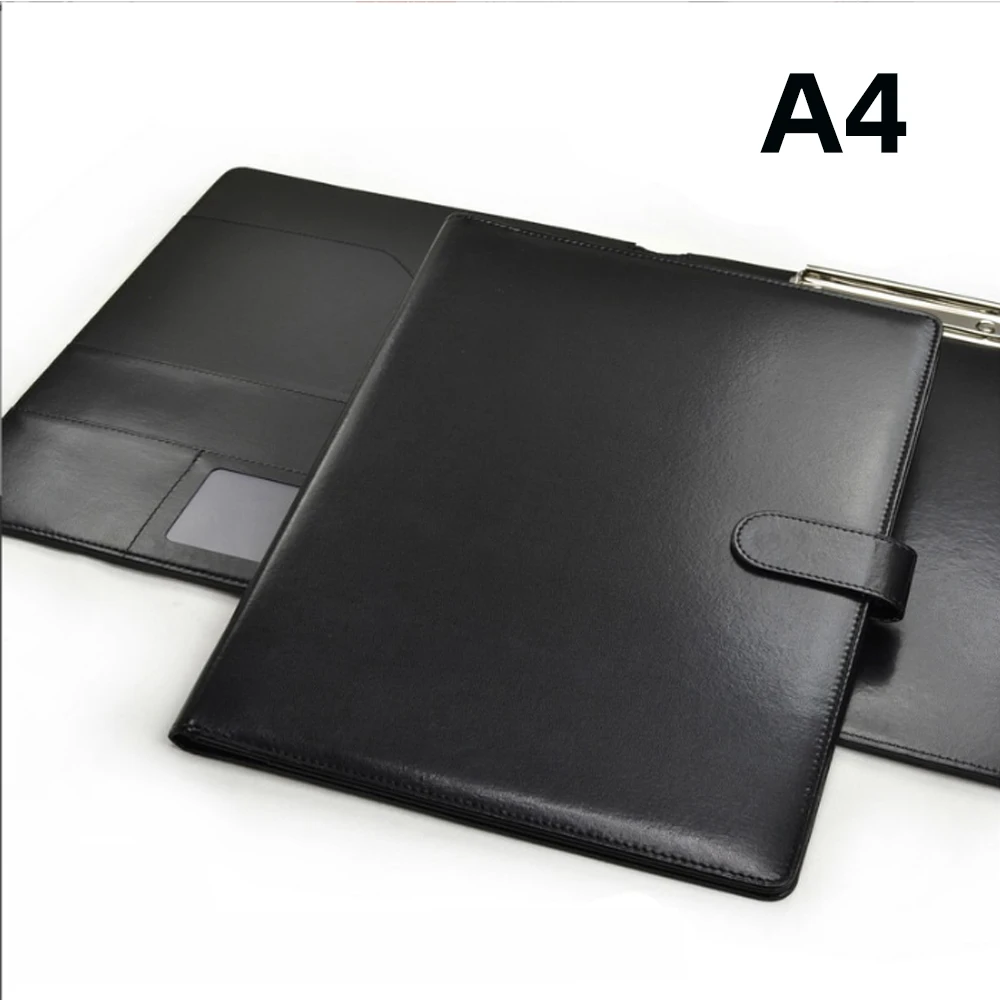 A4 Conference Folder Business Stationery Folder Leather Contract File ...