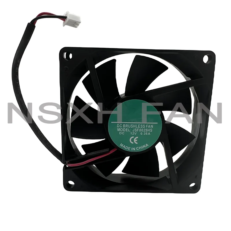 JSF8025HS-ventilador-de-refrigeraci-n-de-servidor-de-2-cables-12V-0-35A ...