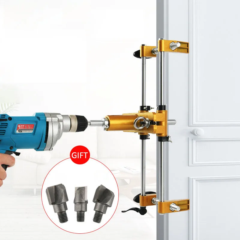 Wooden-Door-Slotter-Wood-Slotting-Machine-Doorlock-Mortising-Template ...