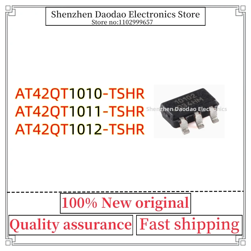 AT42QT1010-TSHR 1010 AT42QT1011-TSHR 1011 AT42QT1012-TSHR 1012 SOT23-6 ...