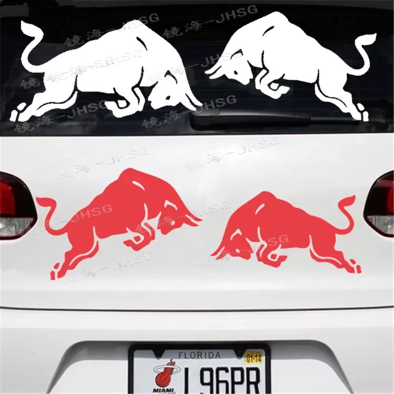 Angry-Bull-Funny-Car-Decal-Waterproof-Vinyl-Decal-Customizable-Vinyl ...
