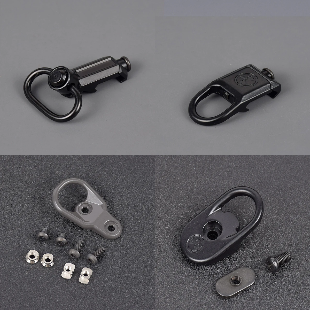 Tactical RSA GBB Quick Detach Release QD Sling Swivel Scope Mount .223 ...