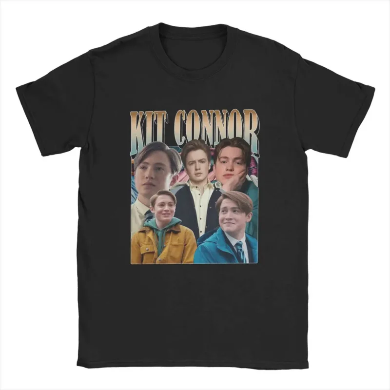 Kit-Connor-90-s-vintage-T-shirts-men-hipster-cotton-tees-crewneck-Short ...