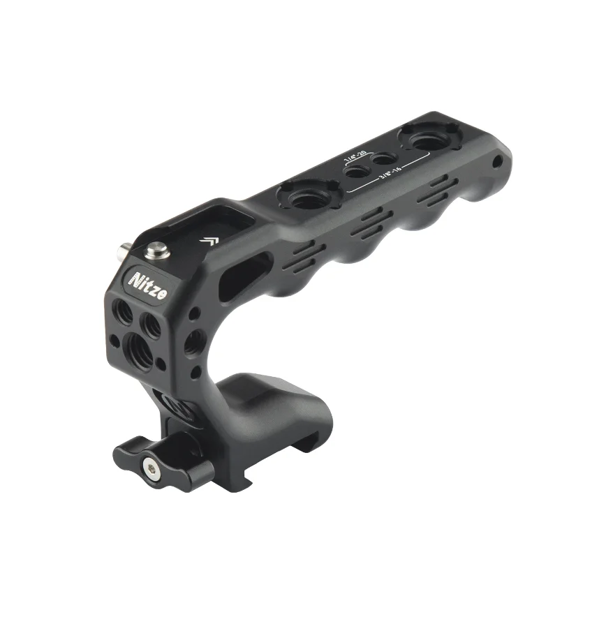 Nitze Lil Stinger II Handle with NATO Clamp DSLR Camera NATO Top Hanlde ...