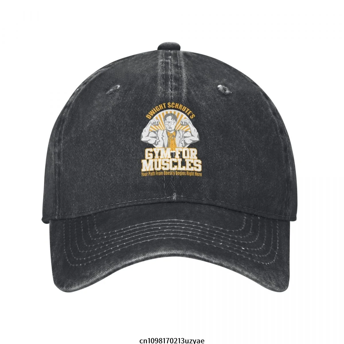Dwight Schrute's Gym For Muscles Fashion Unisex Cotton Baseball Cap ...