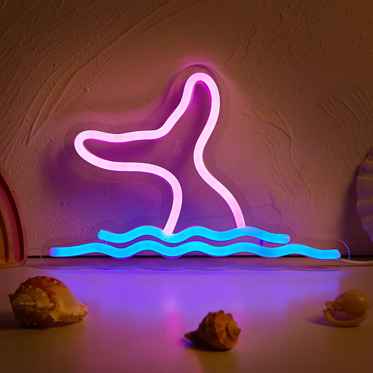 Chi-buy-Mermaid-LED-Neon-Sign-USB-Powered-Neon-Signs-Night-Light-3D ...