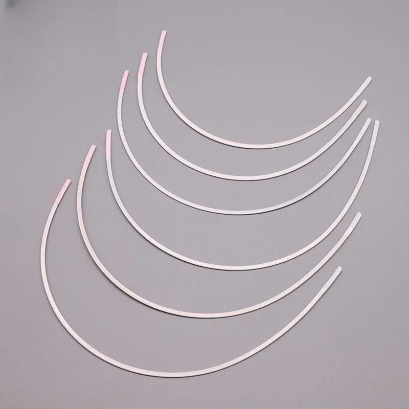 White-Shaping-lacquer-Underwires-for-Bra-Making-Supply-Lingerie-Shaper ...