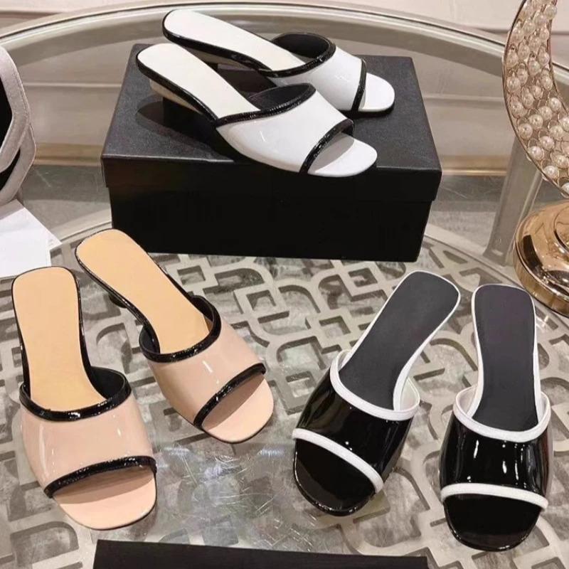 Color-Matching-Kitten-and-Slippers-Women-s-2024-Summer-New-Style-All ...