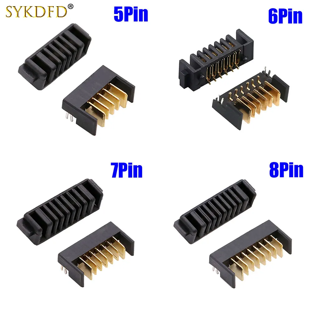 1Pair 4/5/6/7/8/9/10Pin Laptop Battery Connector Pitch 2.0mm Holder ...
