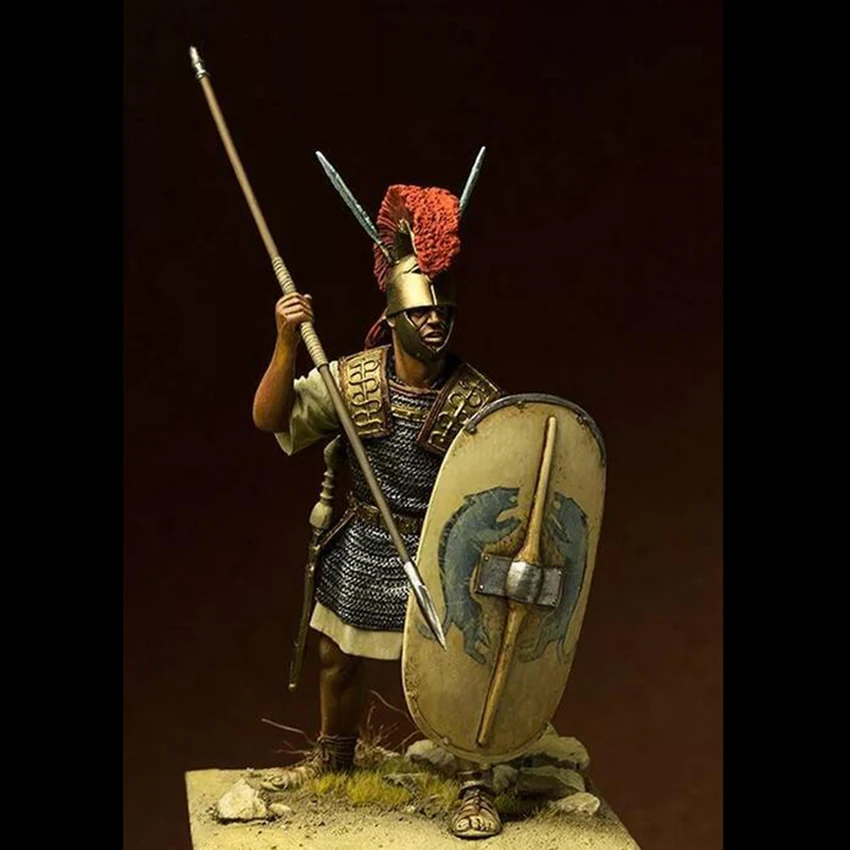 1-24-75mm-ancient-ROMAN-warrior-stand-Resin-figure-Model-kits-Miniature ...