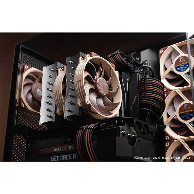 120mm Case Fan Noctua NF-A14x25r G2 PWM 140mm Premium Quiet PC Fan ...