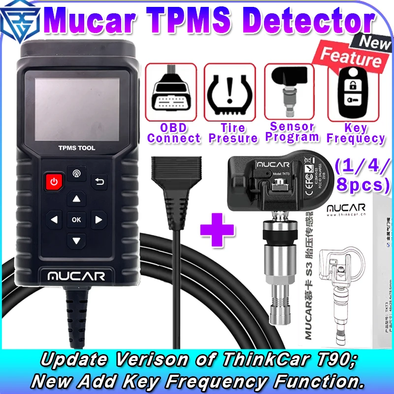 Mucar-TPMS-T90-S3-TPMS-315MHz-433MHz-Car-Tire-Pressure-Diagnosis-Tool ...