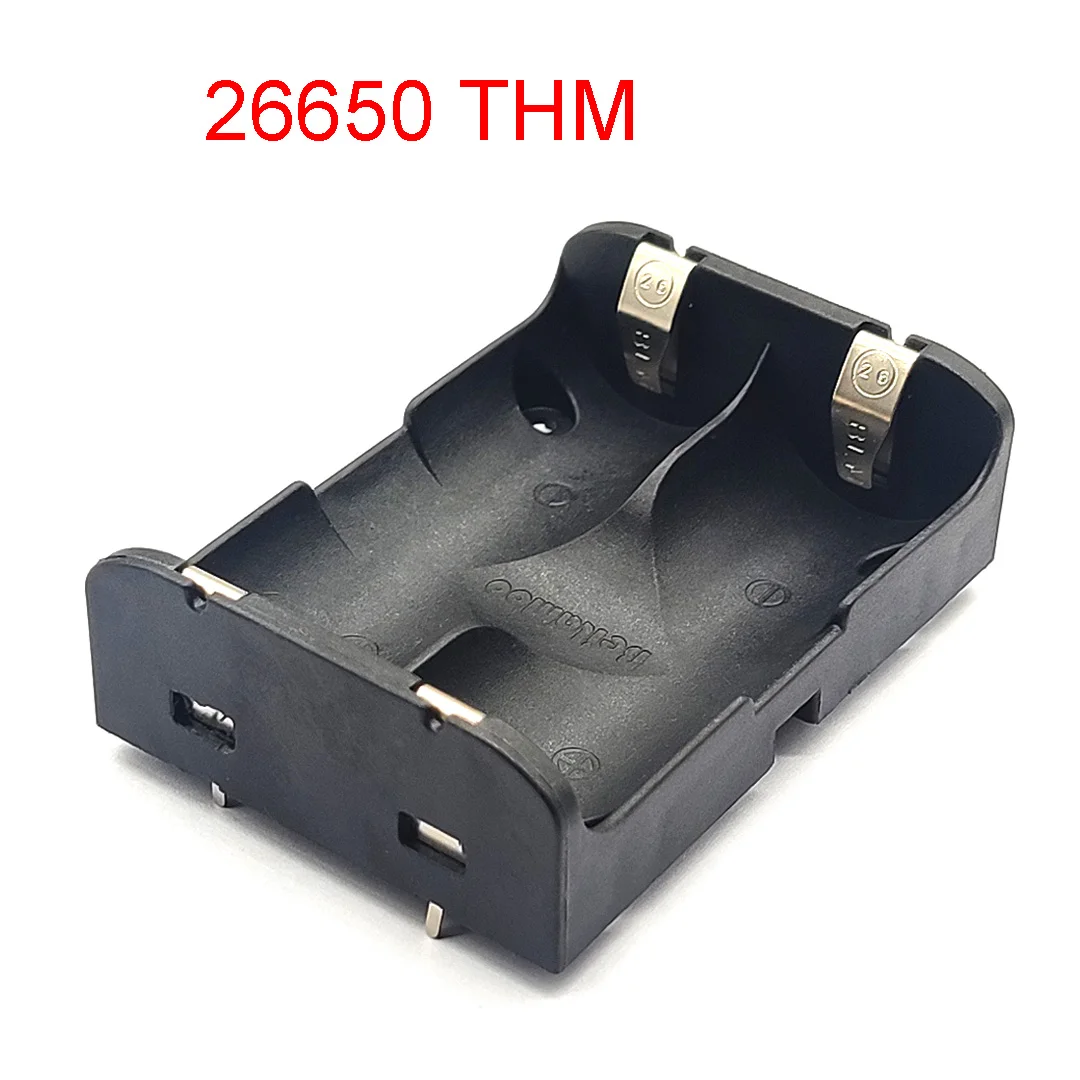 1-2-Slot-26650-Battery-Holder-PCB-Perforated-Pin-Bbattery-Box-26650 ...