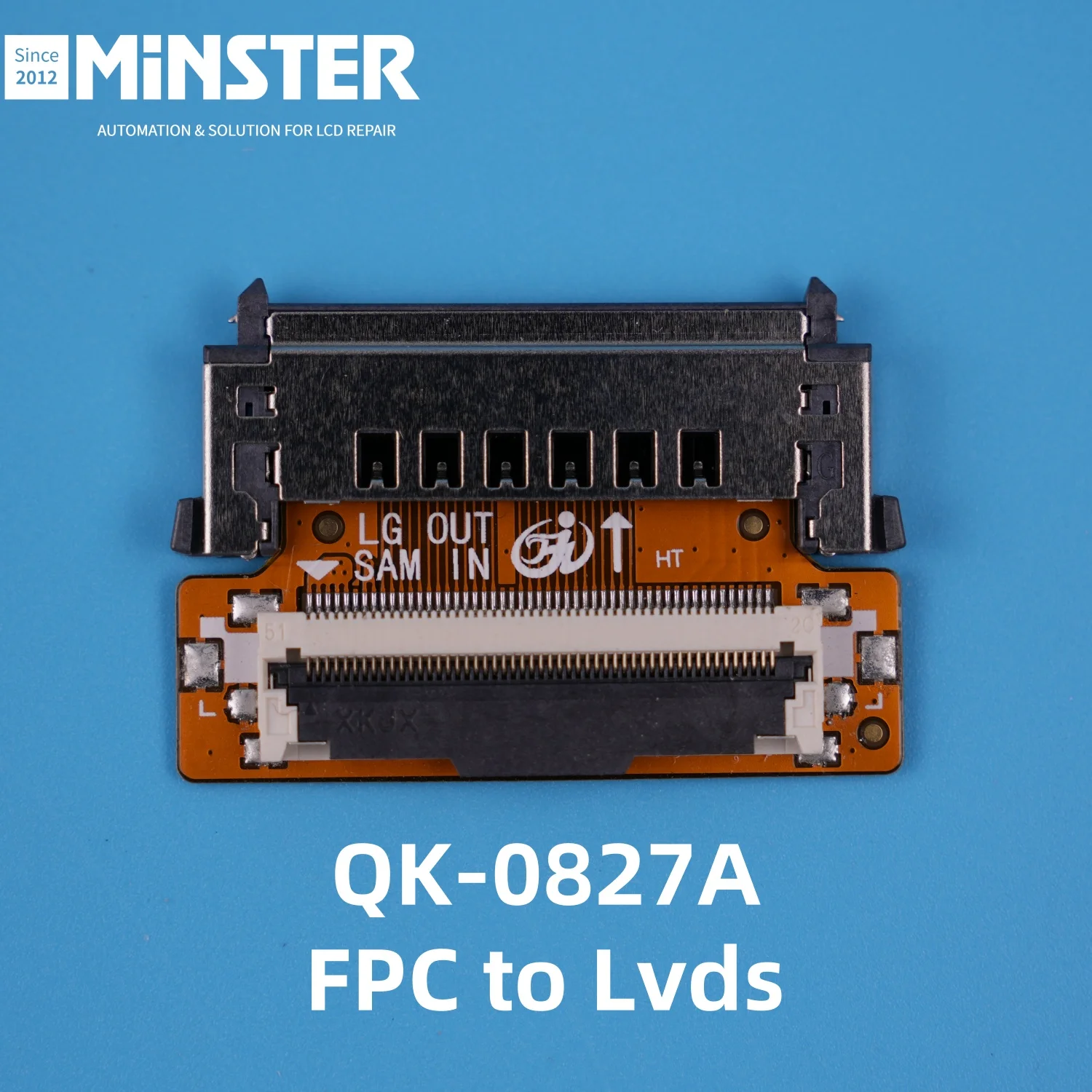 51 Pin to 51 Pin From Samsung In to LG Out LVDS Converter Adapter ...