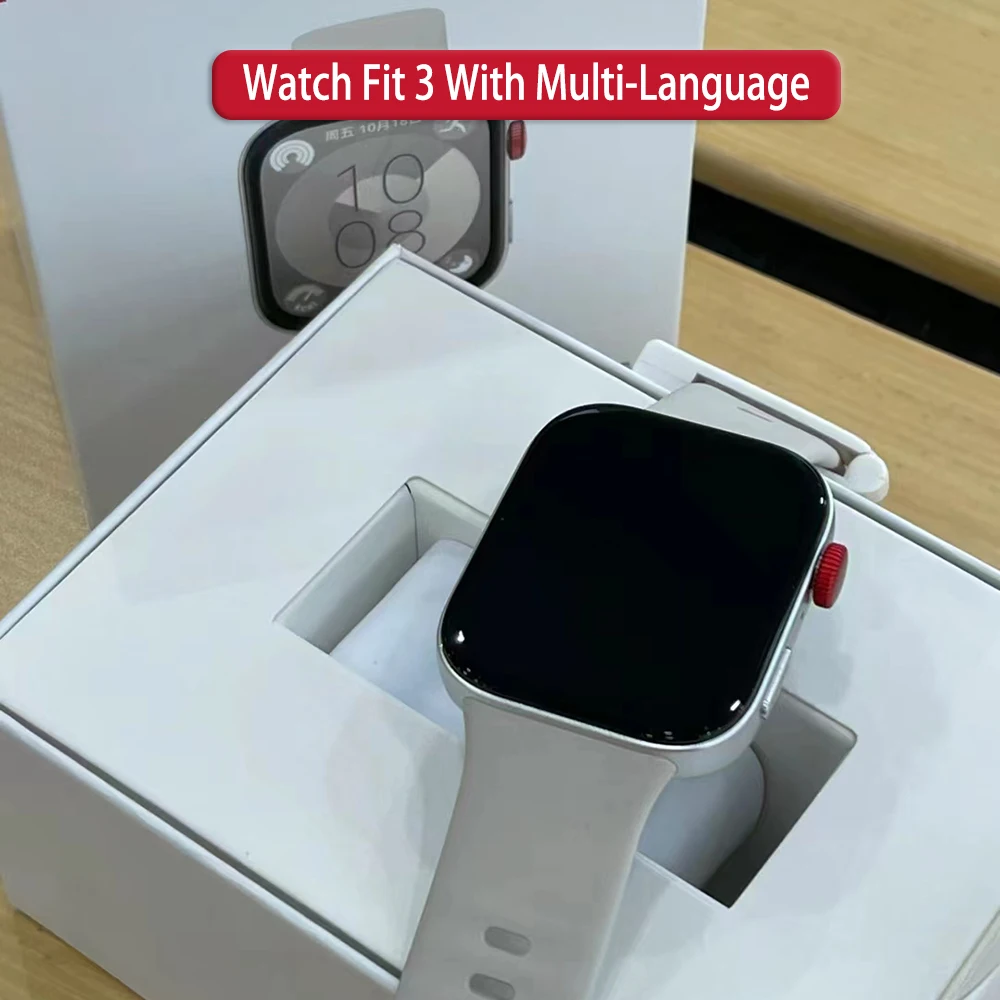 Reloj inteligente Huawei Watch Fit 3 Pantalla AMOLED de 1,82 pulgadas ...