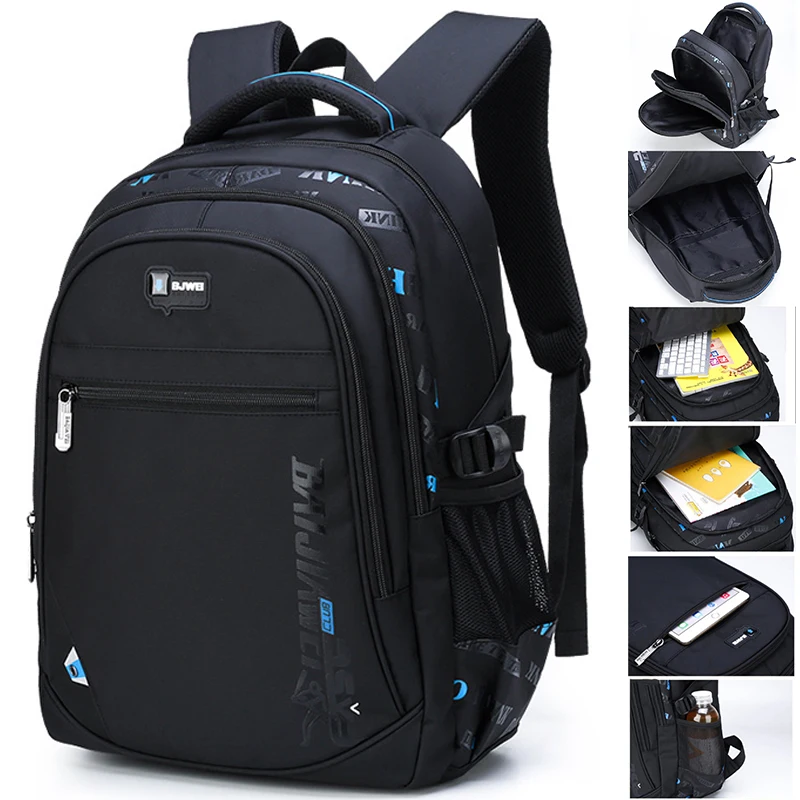 School Bags Teenagers Man | Teenage School Bags Men | 15 Inch Backpacks ...