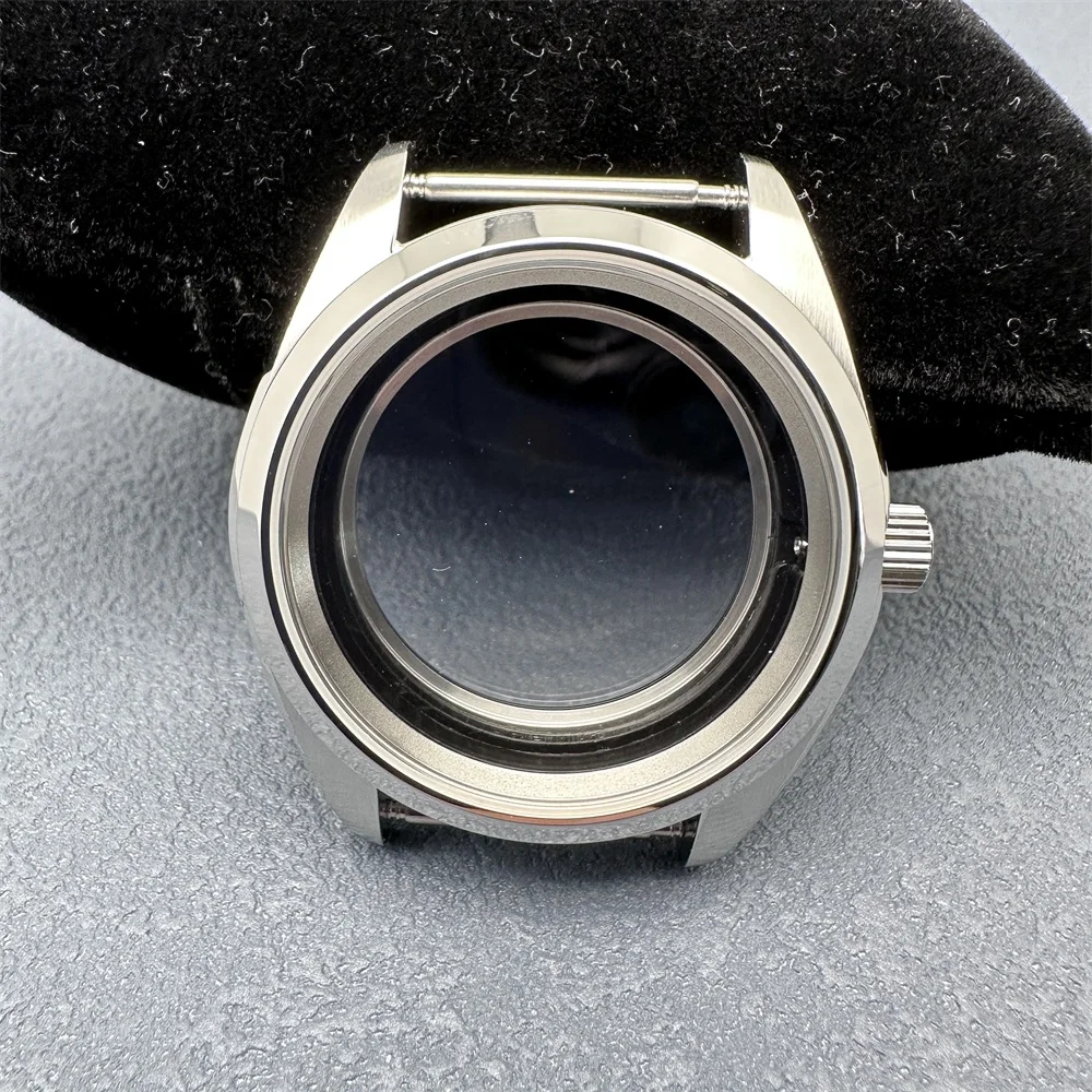 New-38MM-Stainless-Steel-Watch-Case-with-Sapphire-Glass-Transparent ...