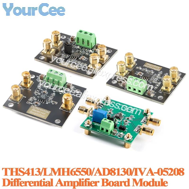 Módulo amplificador totalmente diferencial LMH6550 AD8130 IVA-05208 ...