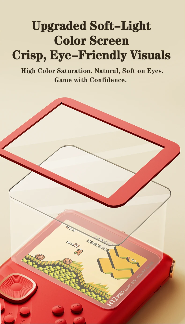 H12 Handheld Game Console – Double Player Price in Bangladesh - ShopZ BD