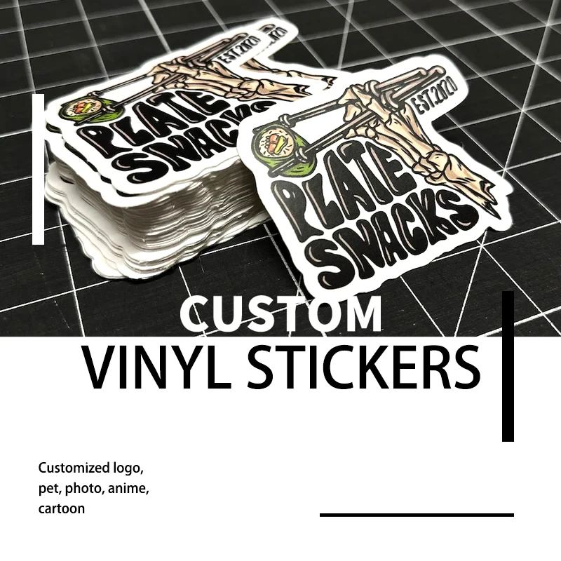 Custom-Waterproof-Stickers-PVC-Vinyl-Logo-Cartoon-Design-Brand-Decorate ...