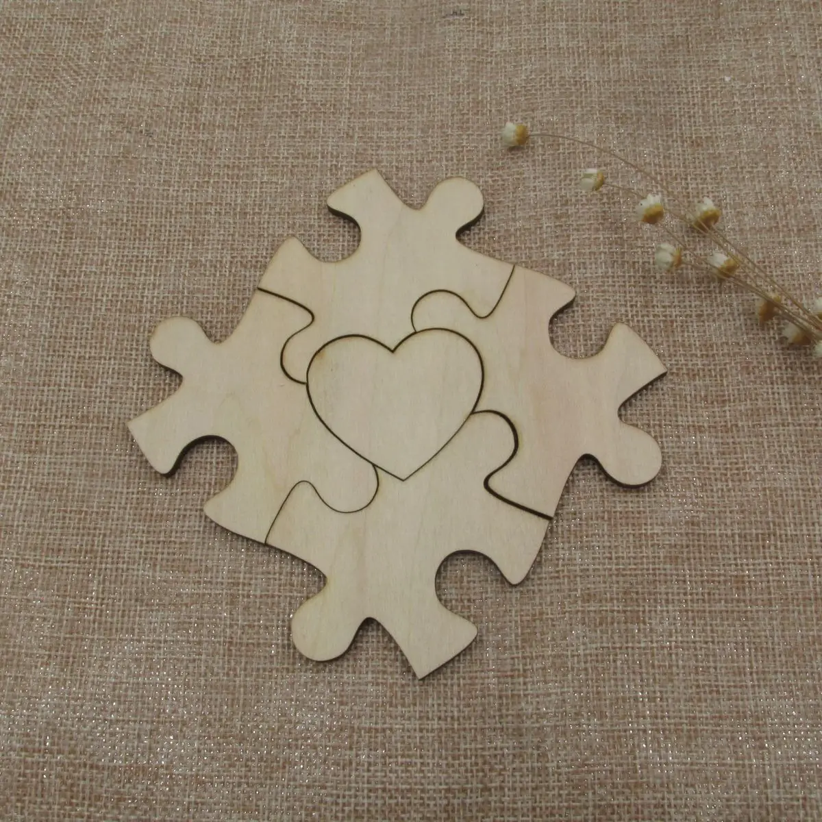 Unfinished Heart Puzzle