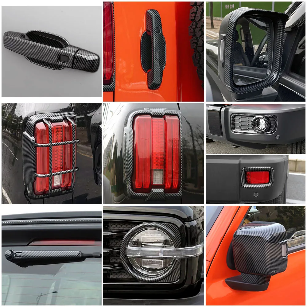 For-GWM-Tank-300-2022-2023-Car-Styling-Exterior-Accessories-Carbon ...