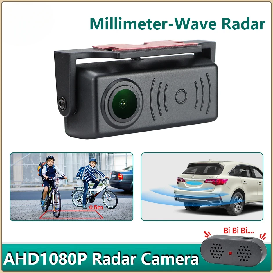 Rear-Camera-Parking-Sensor-2-in-1-Car-Reverse-Camera-Millimeter-Wave ...
