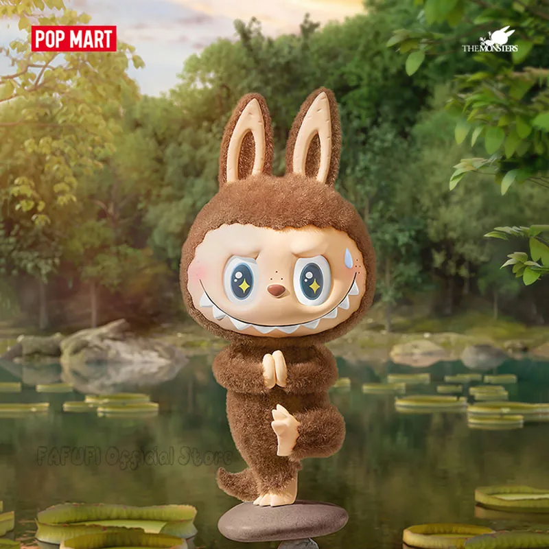 POP MART LABUBU THE MONSTERS Lazy Yoga Series Caja Sorpresa Juguetes ...