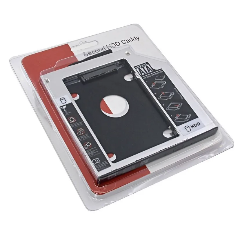 9,5mm Hd Ssd Sata Case Caddy Adapter 2.5 Notebook Drawer