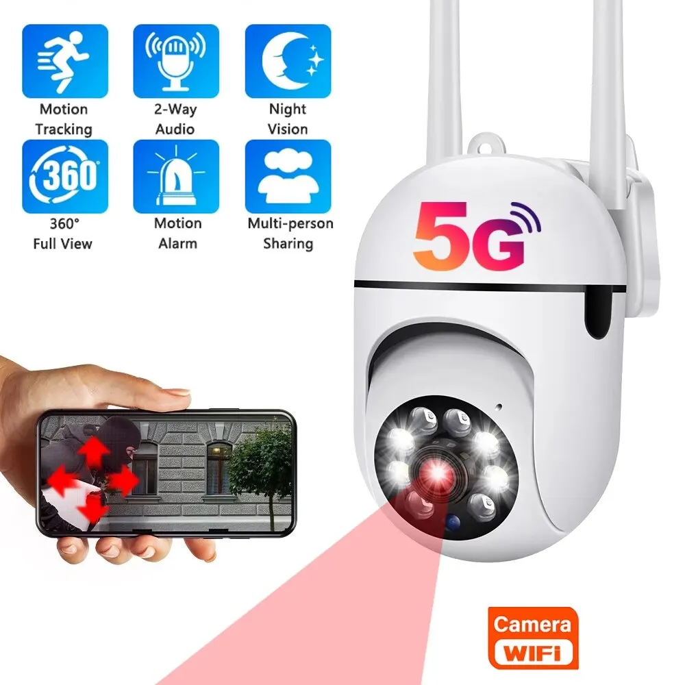 3MP-Wifi-IP-Camera-Outdoor-Wired-Security-Surveillance-Camera-AI-Human ...