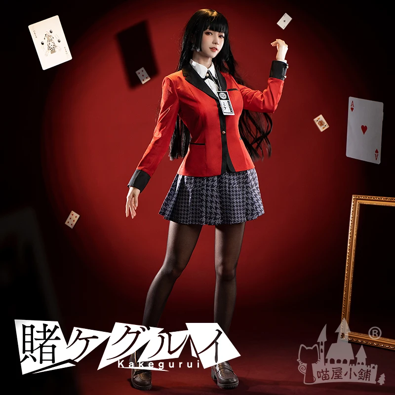 Anime Cosplay Kakegurui Cosplay Costume Jabami Yumeko, 50% OFF