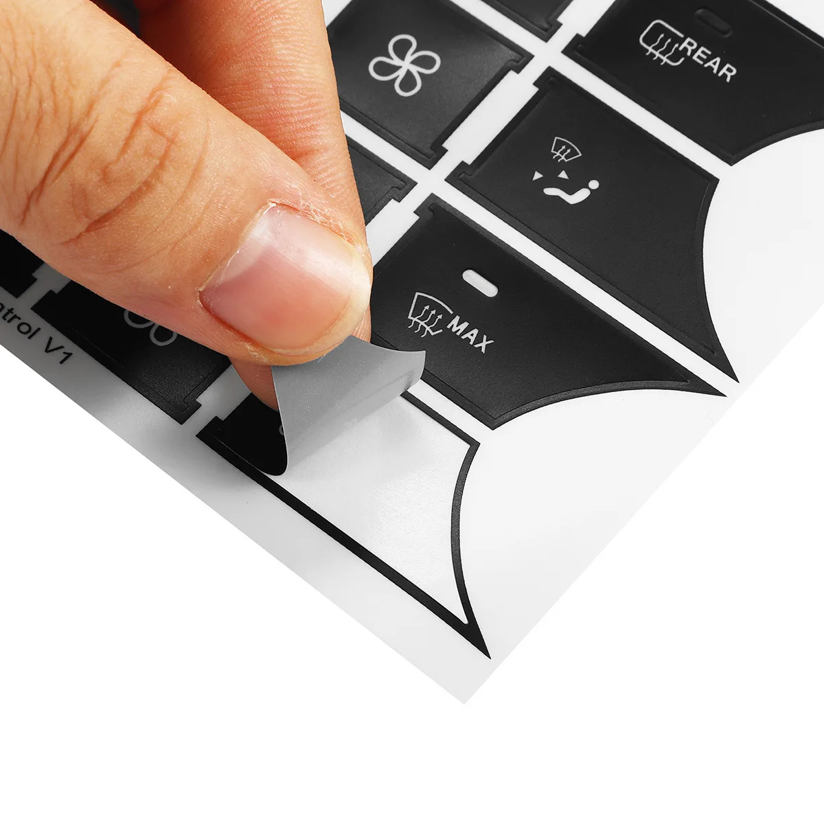 Car-Button-Repair-Sticker-Matte-Black-Decals-Stickers-for-Mercedes-for ...