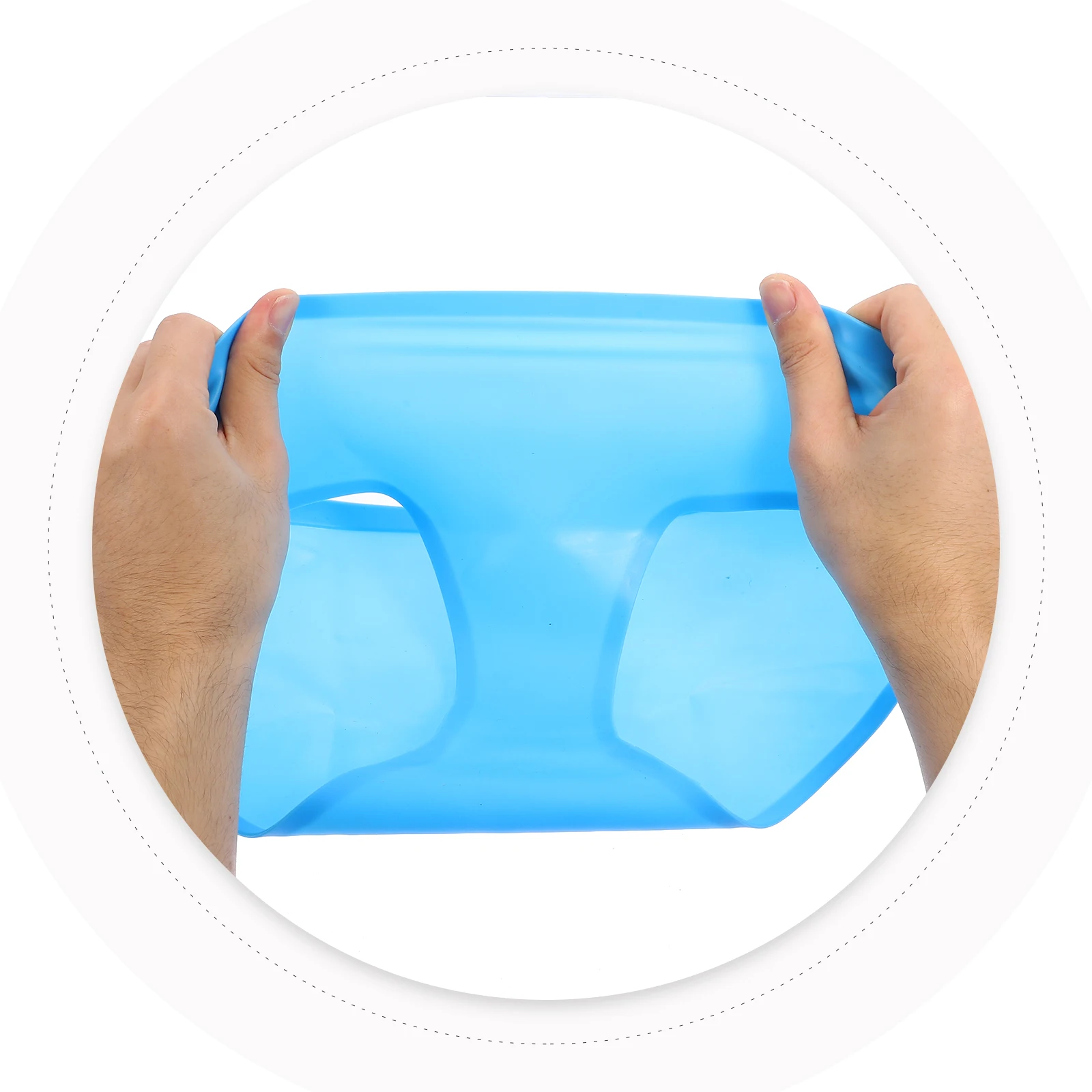 Silicone Swim Trunks Women Briefs Summer Beachwear Waterproof Swimsuit ...