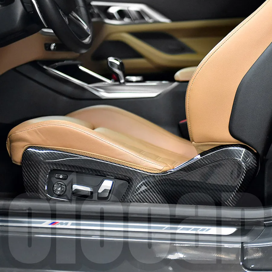 oiomotors High Quality Dry Carbon Fiber Front Seat Side Cover Shell For ...