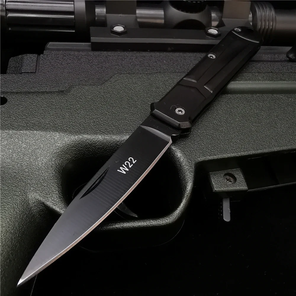 15CM-6-58HRC-Folding-Knife-Pipe-Cutter-Pocket-Knives-Carabiner-Outdoor ...