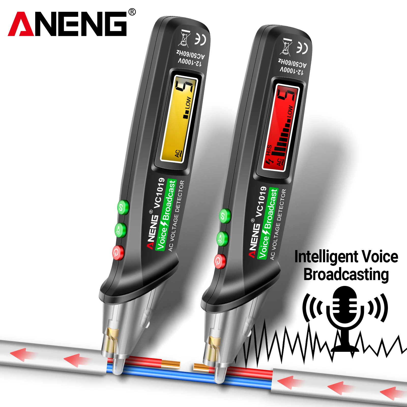 Voice Broadcast Tester Pen | Detector Sensor Tester Pen | Electrical ...