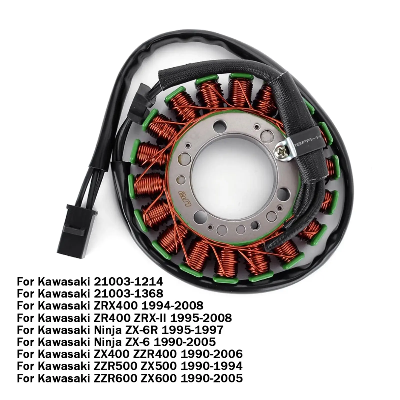 Motorcycles Generator Stator Coil For Kawasaki Ninja ZX6R ZX6 ZX400 500 ...