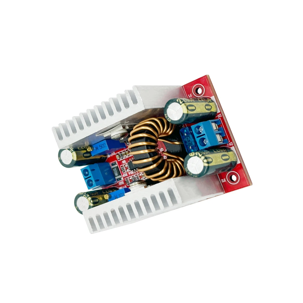 DC Buck Converter 15A 400W DC- Module - Adjustable 12-75V To 2.5-50V ...