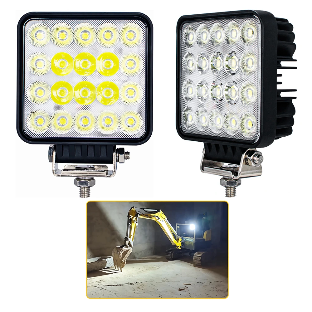 2Pcs-Car-Work-Light-12V-60V-60W-LED-Lights-4x4-Fog-Lights-Loader ...