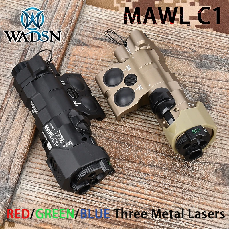Mawl C1 Airsoft Metal Tactical Laser CNC Upgraded IR Illumination M300 M600 With Dual Switch ...