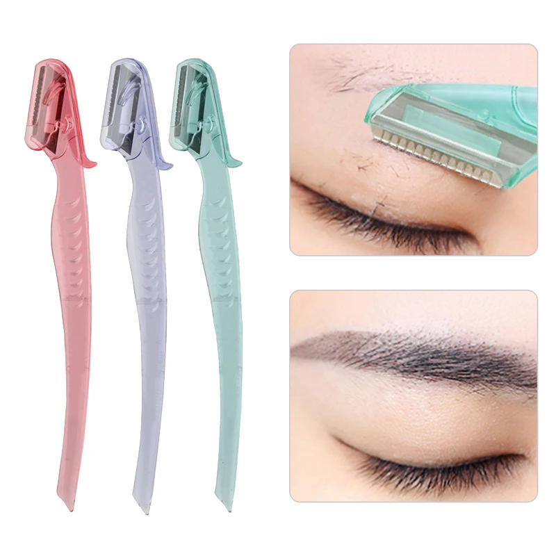 Karsyngirl-3-8Pcs-Colorful-Eyebrow-Trimmer-Makeup-Knife-Eyebrow-Blades ...