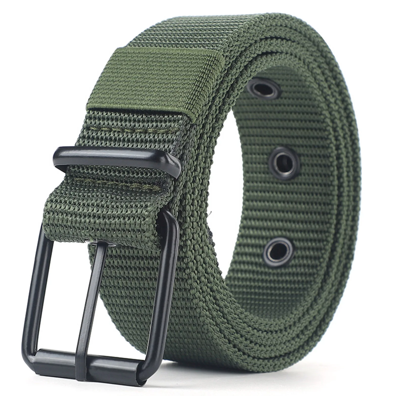 Cinto-de-nylon-casual-masculino-com-fivela-de-pino-cinto-vers-til-de ...