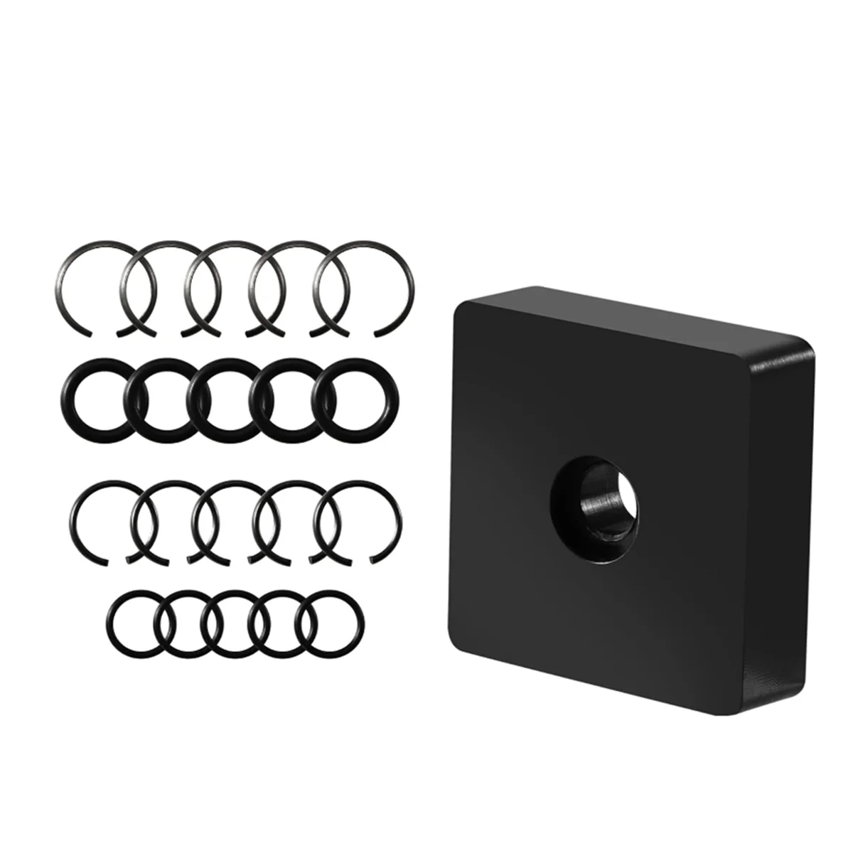 A95I-1/2inch and 3/8inch Impact Retaining Ring Clip with O-Ring for ...