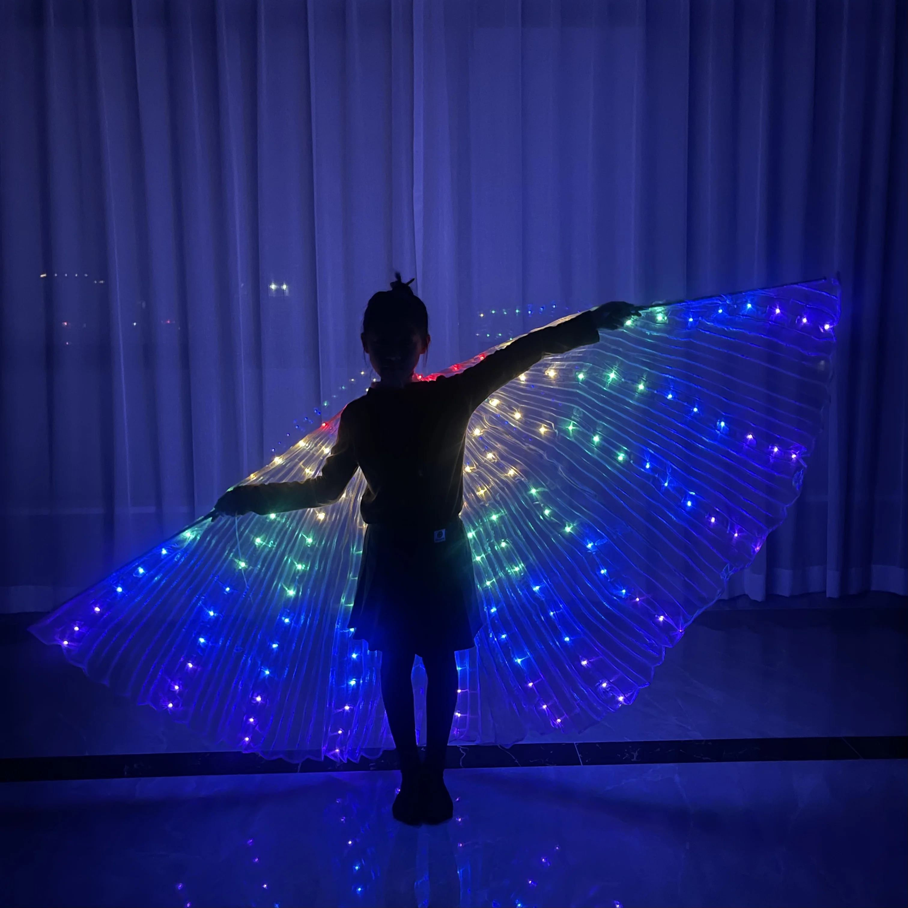 Girls-Led-Wings-Costume-Egyptian-Belly-Dance-Isis-Wings-for-Kids ...