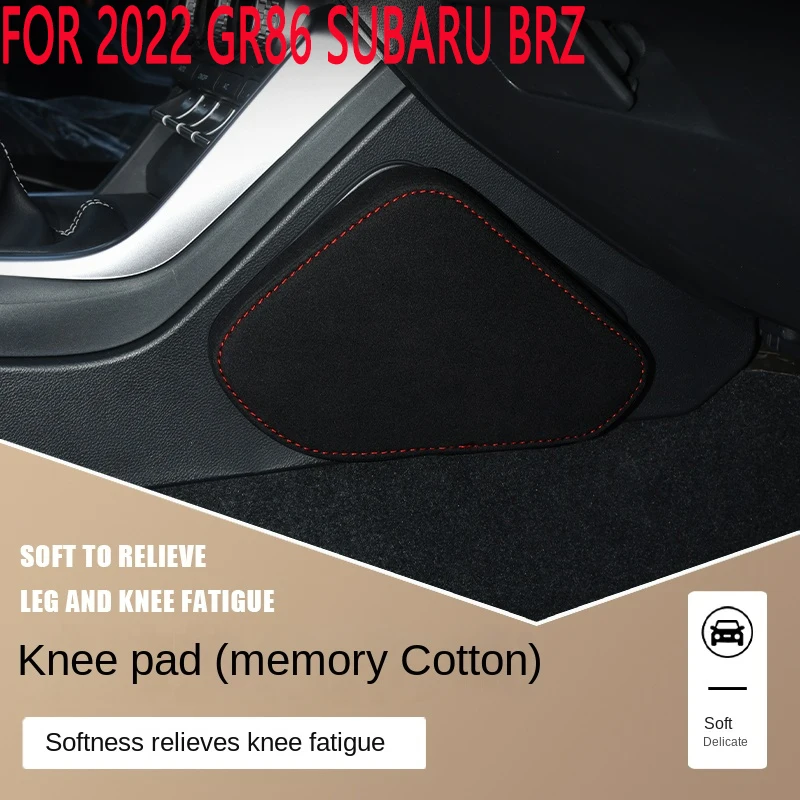 BRZ-Interior-Couro-Memory-Foam-Knee-Pad-Suede-Soft-Sponge-Mat-Toyota ...
