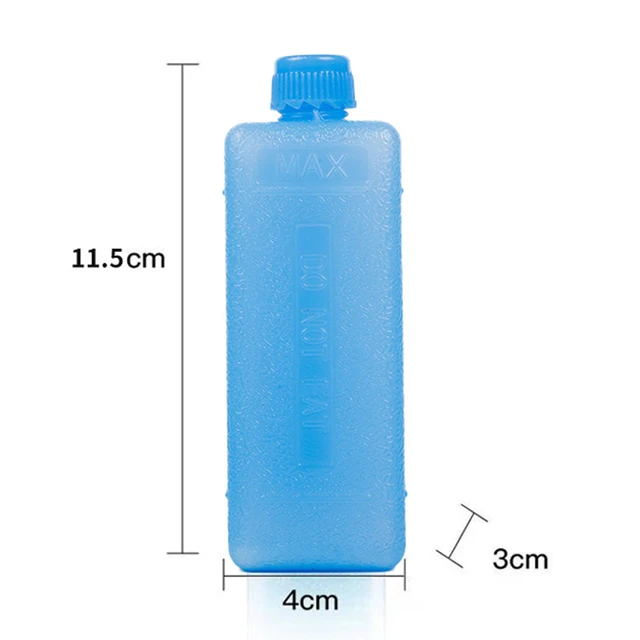 Gel Freezer Ice Blocks for Travel Lunch Reusable Cool Cooler Pack Bag ...