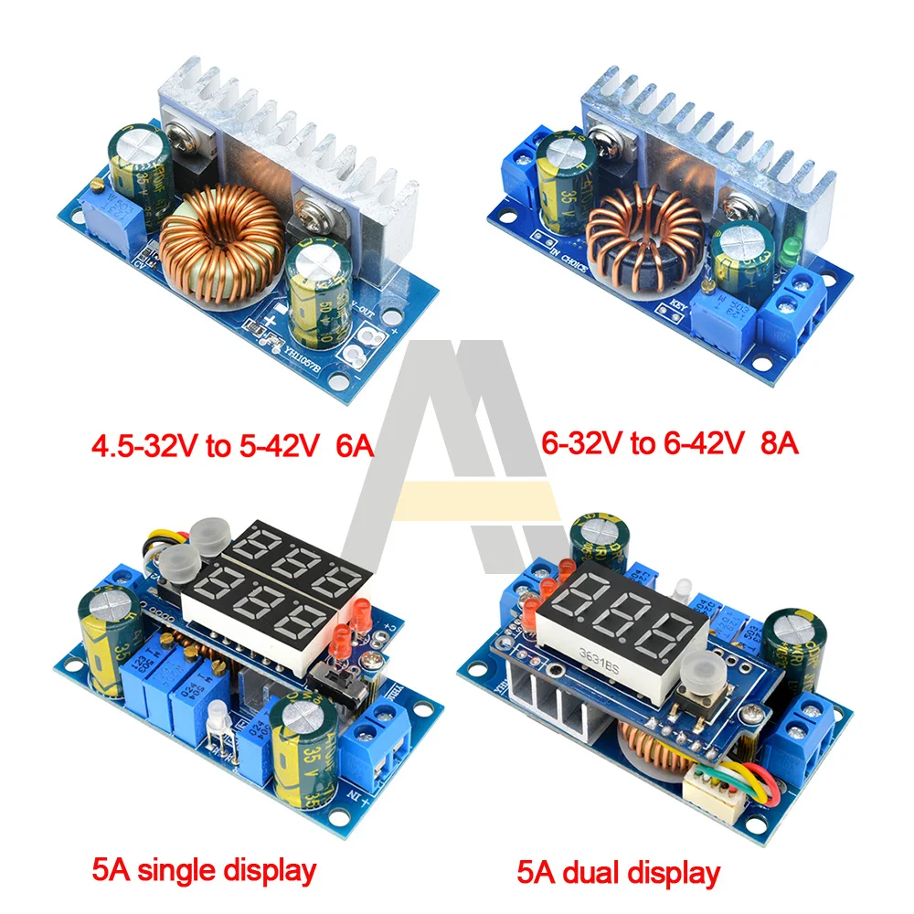 DC-DC-Boost-Converter-Board-6A-8A-Step-Up-Adjustable-Power-Supply ...