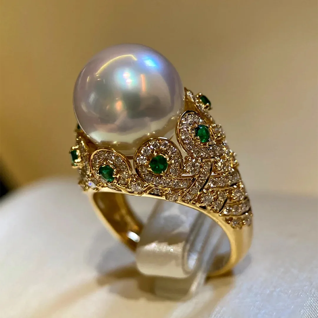 Vintage Pearl And Diamond Rings