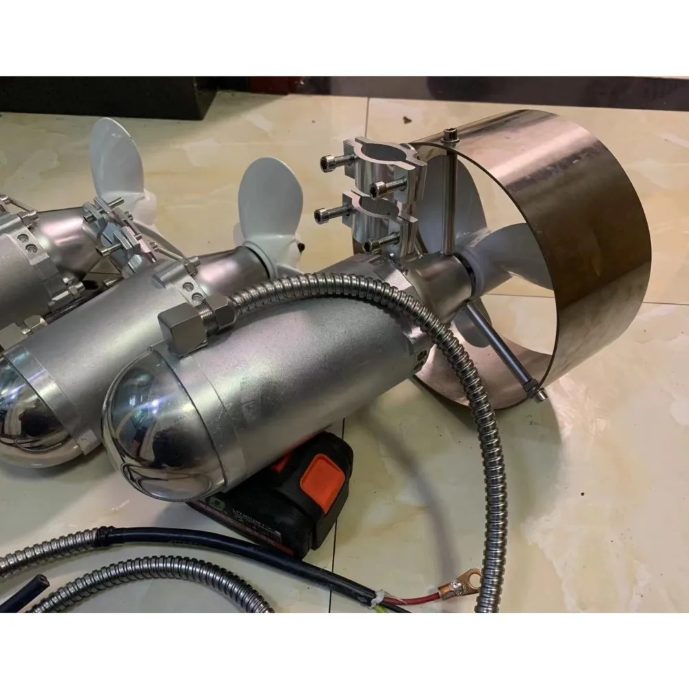 High power All Welding 12v24v36v2000W Brushless Underwater Thruster ...