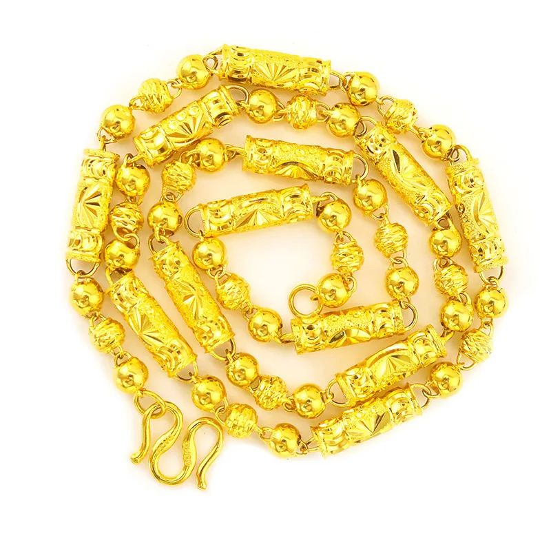 30g-14k-Gold-Real-Gold-Necklaces-Shiny-Choker-Snake-Chain-Exquisite ...